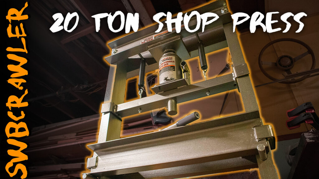 Unbox and setup of a Harbor Freight 20 Ton Shop Press – SWBCrawler